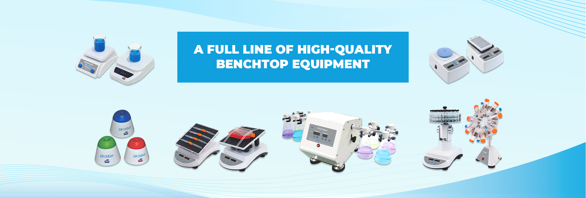 Bench Top Equipment, Inventory Control System, Centrifuges, Revolvers ...